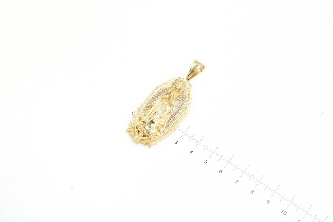 🔹 Dije de Virgen María 14k Estilo Hueco - Joyería Orovel's – Joyería ...